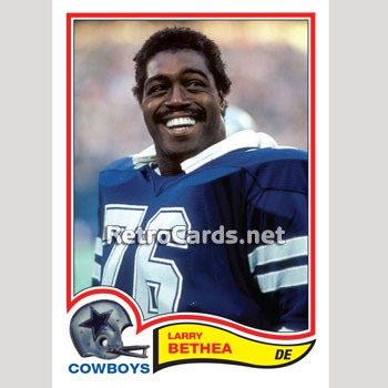 1982T Larry Bethea Dallas Cowboys. – RetroCards