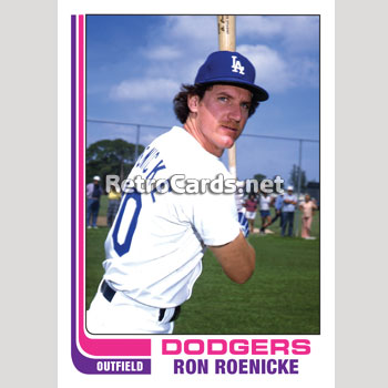 1982T Ron Roenicke Los Angeles Dodgers – RetroCards