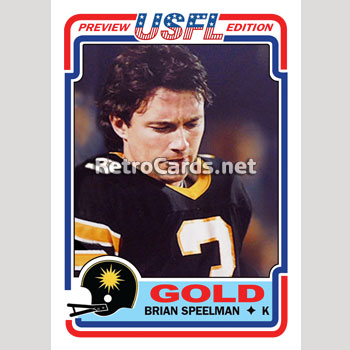 1983T Brian Speelman Denver Gold – RetroCards