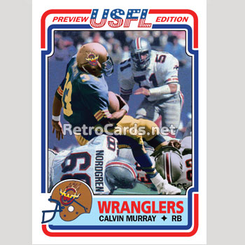 1983T Calvin Murray Arizona Wranglers – RetroCards