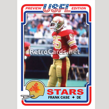 1983T Frank Case Philadelphia Stars – RetroCards