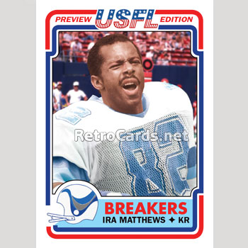 1983T Ira Matthews Boston Breakers – RetroCards
