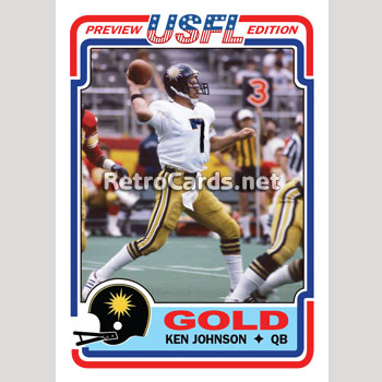 1983T Ken Johnson Denver Gold – RetroCards
