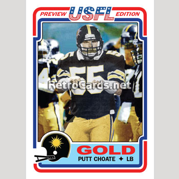 1983T Putt Choate Denver Gold – RetroCards