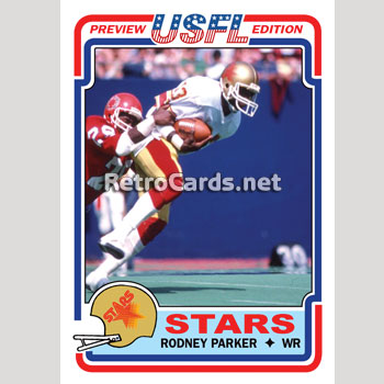1983T Rodney Parker Philadelphia Stars – RetroCards