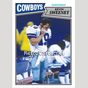 1987T Kevin Sweeney Dallas Cowboys – RetroCards
