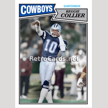 1987T Reggie Collier Dallas Cowboys – RetroCards